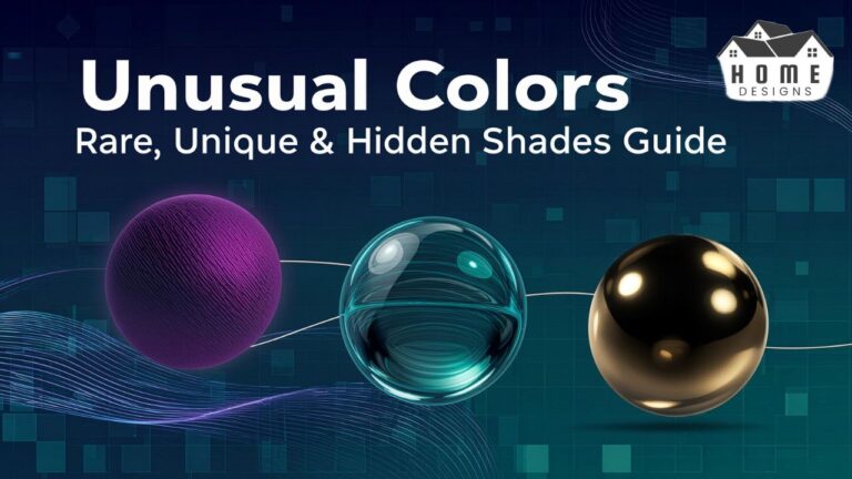 Unusual Colors: Rare, Unique & Hidden Shades Guide
